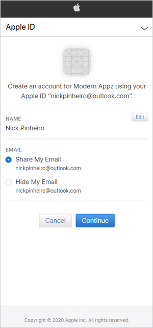 Github Nickpinheiroaspnet Sign In With Apple Sample Solution For Implementing Sign In With 